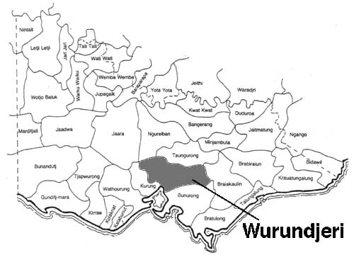 Wurundjeri map | KNOWLEDGE NINJAS!